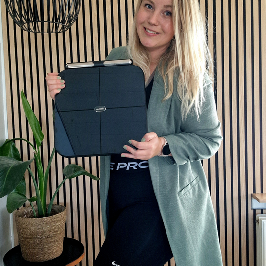 Vellafit Kroppsskanner – Badvåg med kroppsanalys